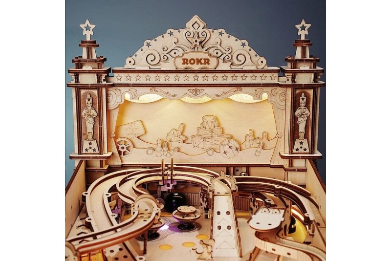 Puzzle 3D Flipper Pinball 3D | Rokr EG01 | Puzzle 3D Instrument de Musique